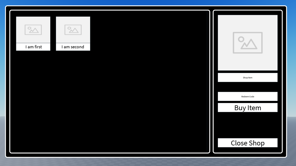 How to make a decorated shop UI using built in tools - Community ...