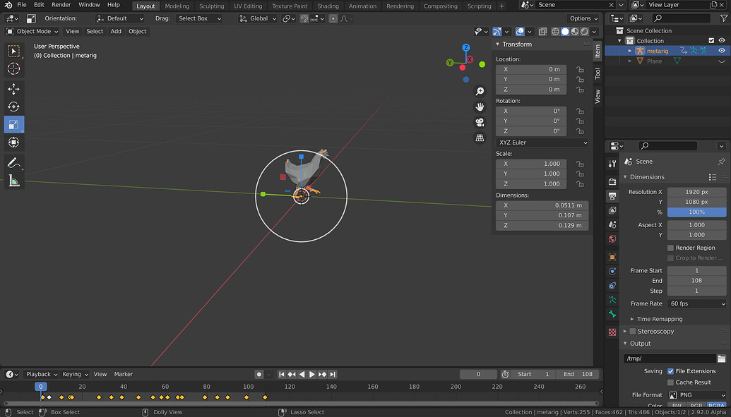 How To Import Blender Animations Using Skinned Meshes With Custom ...