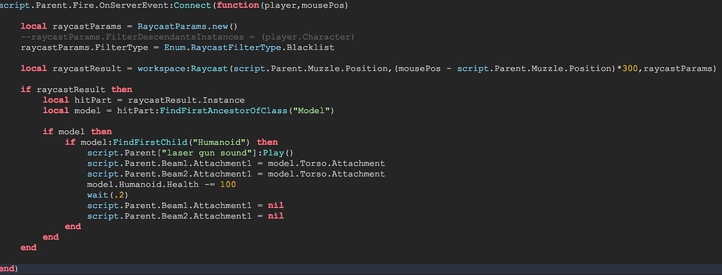 "Attachment isn't a valid member of torso" even though it is? - Scripting Support - Developer ...