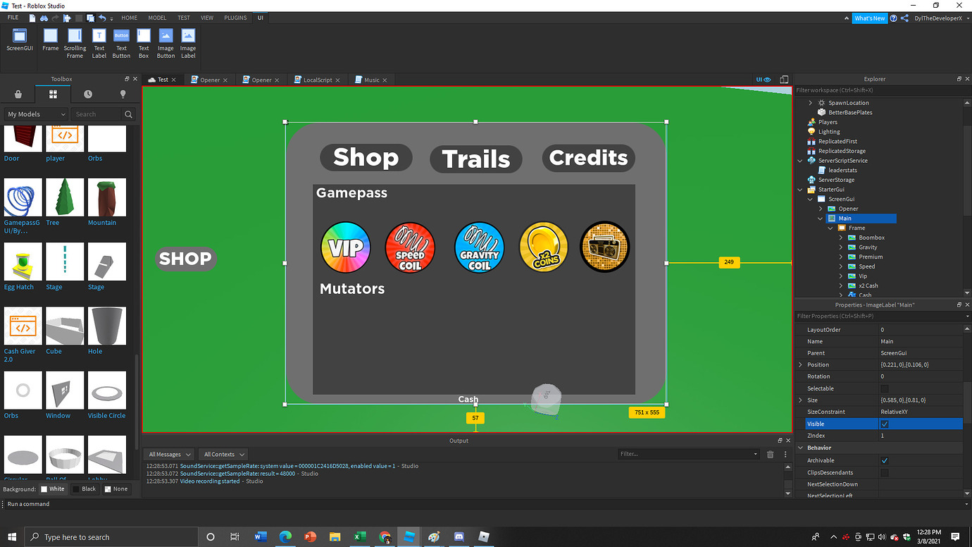 Open gui in same parent - Scripting Support - Developer Forum | Roblox