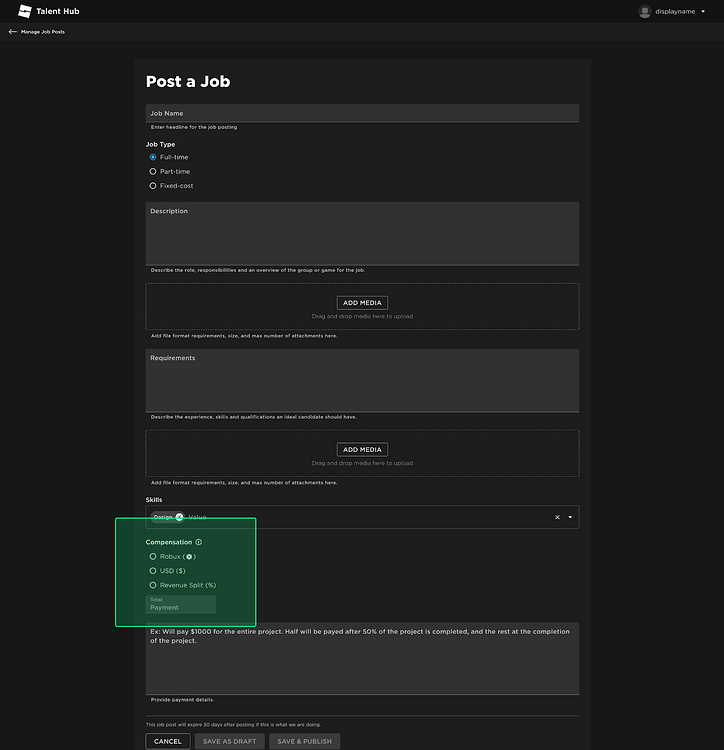 Team Pages, Compensation Filtering, and Moderation Improvements on ...