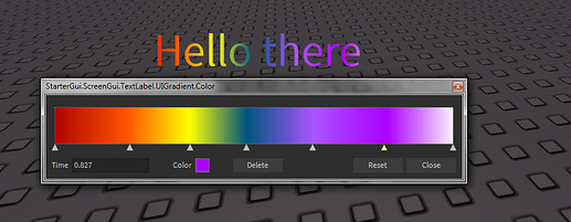 Rainbow UI text - Art Design Support - Developer Forum | Roblox
