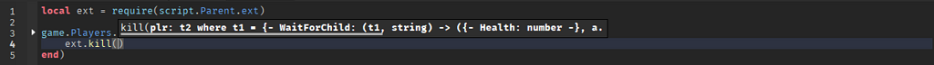 Module Script function modify "parameter script Editor Preview ...