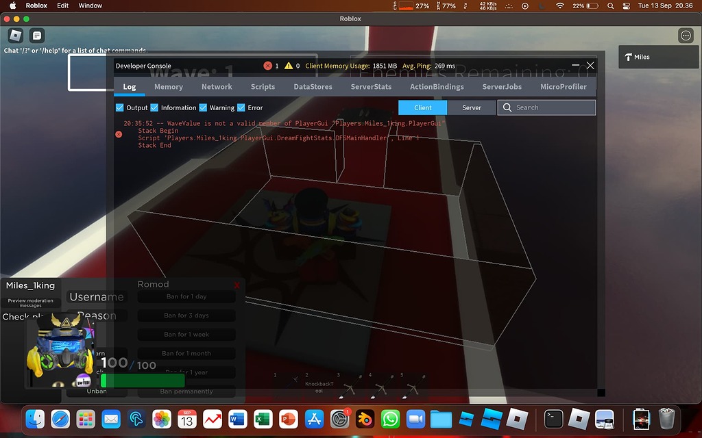 Help with making a wave system/Solving a issue - Scripting Support - Developer Forum | Roblox