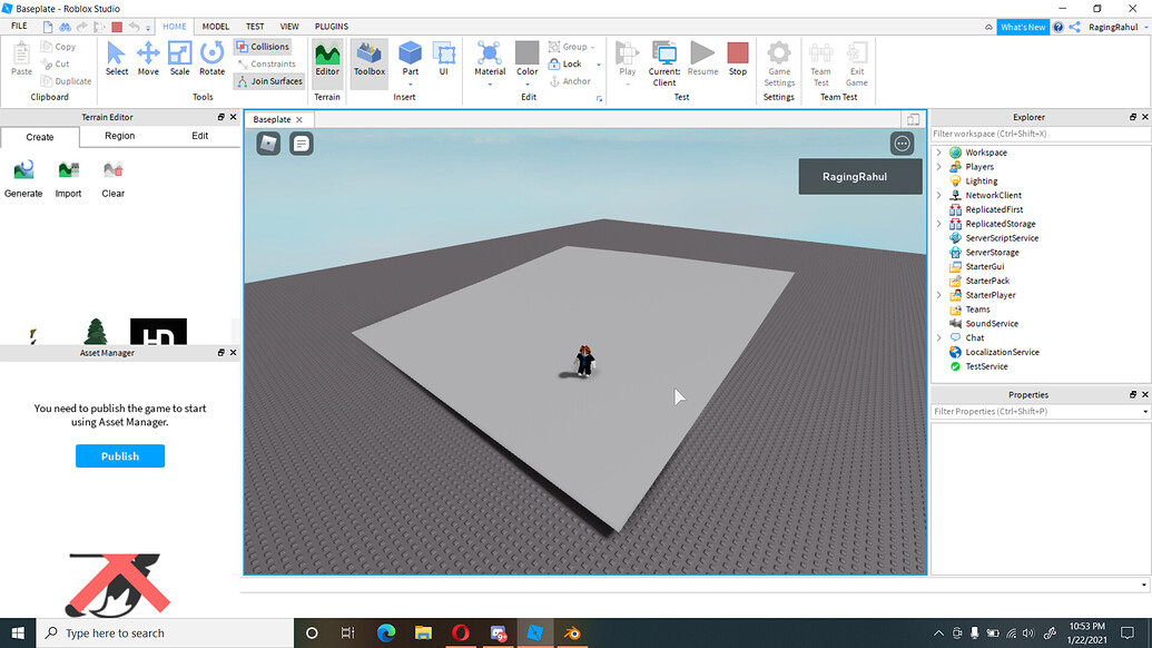 Blender Terrain collider glitch - Building Support - Developer Forum ...