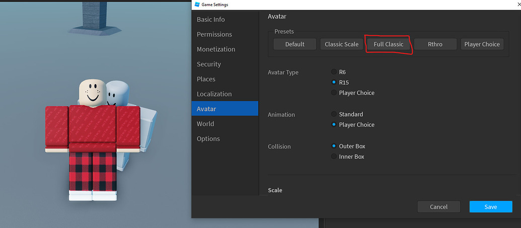 Making a character Blocky - Scripting Support - Developer Forum | Roblox