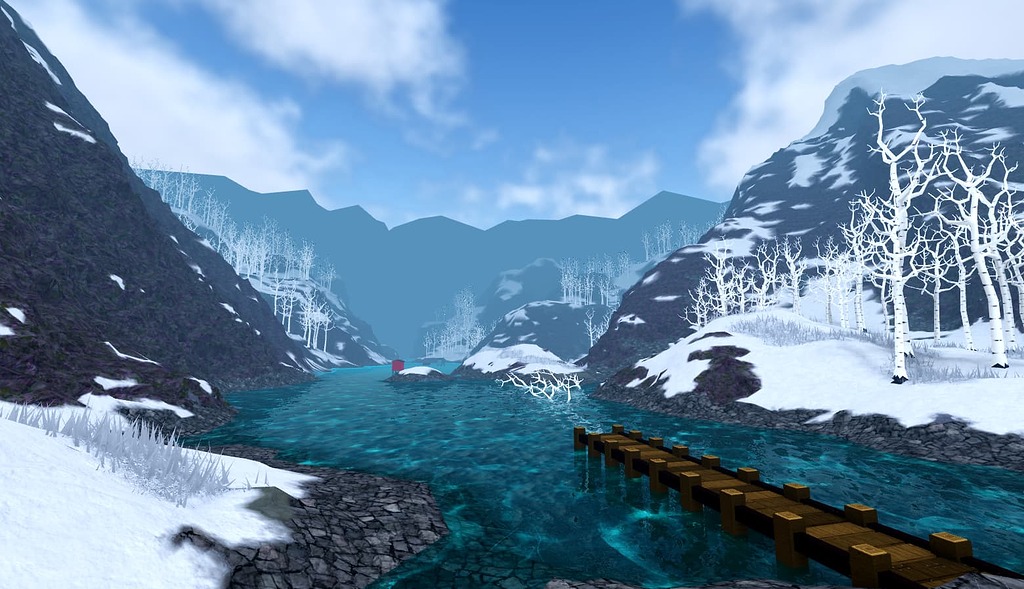 Winter mountain scene - Creations Feedback - Developer Forum | Roblox