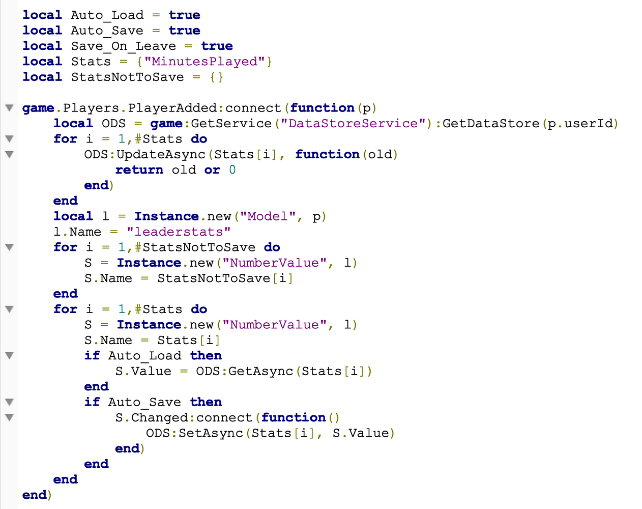Datastore Problem: Time resets to Zero - Scripting Support - Developer Forum | Roblox