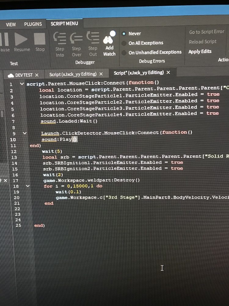 How to play a sound on a click of a button - Scripting Support ...