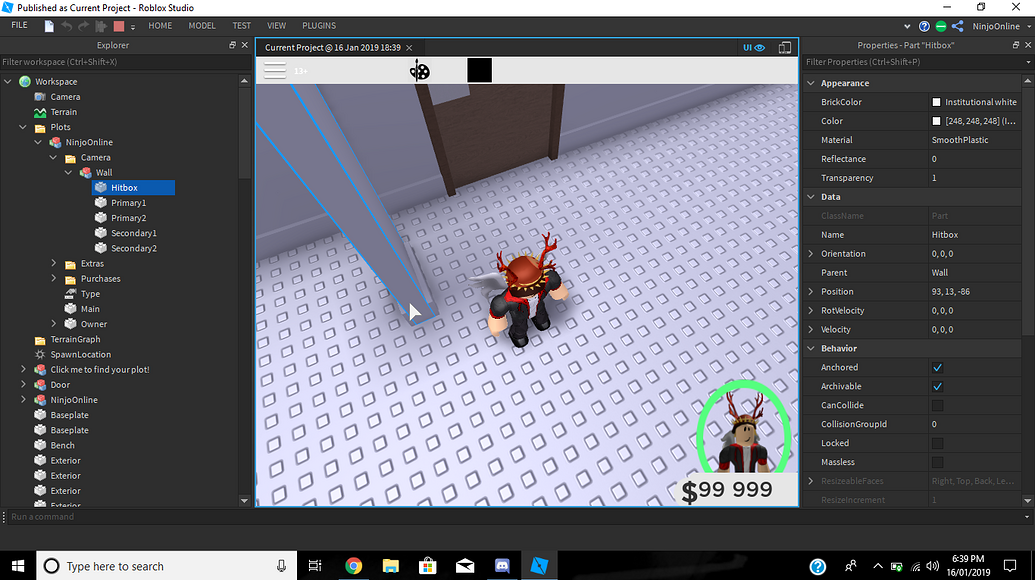 Placing items causing weird glitches - Scripting Support - Developer Forum | Roblox