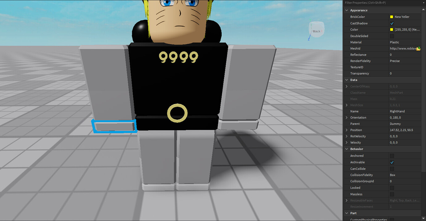 Issue Changing Character Color - Art Design Support - Developer Forum | Roblox