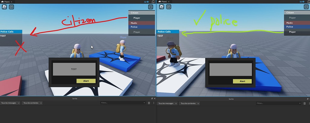 How to display a UI for a Team only - Scripting Support - Developer Forum | Roblox