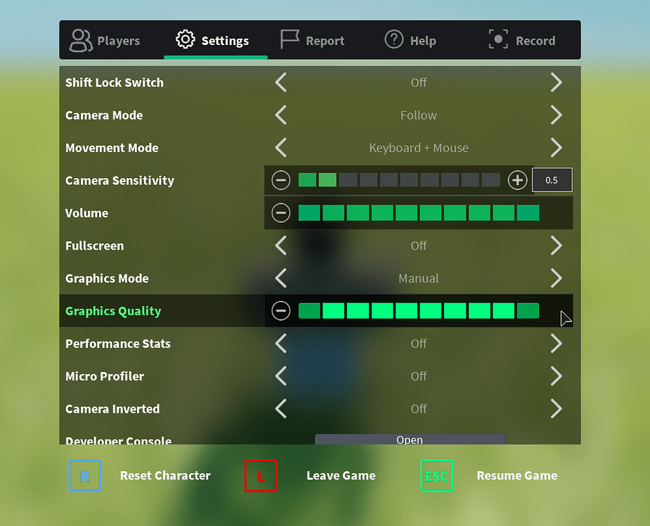 Editting the Roblox In-Game Menu? - Scripting Support - Developer Forum ...