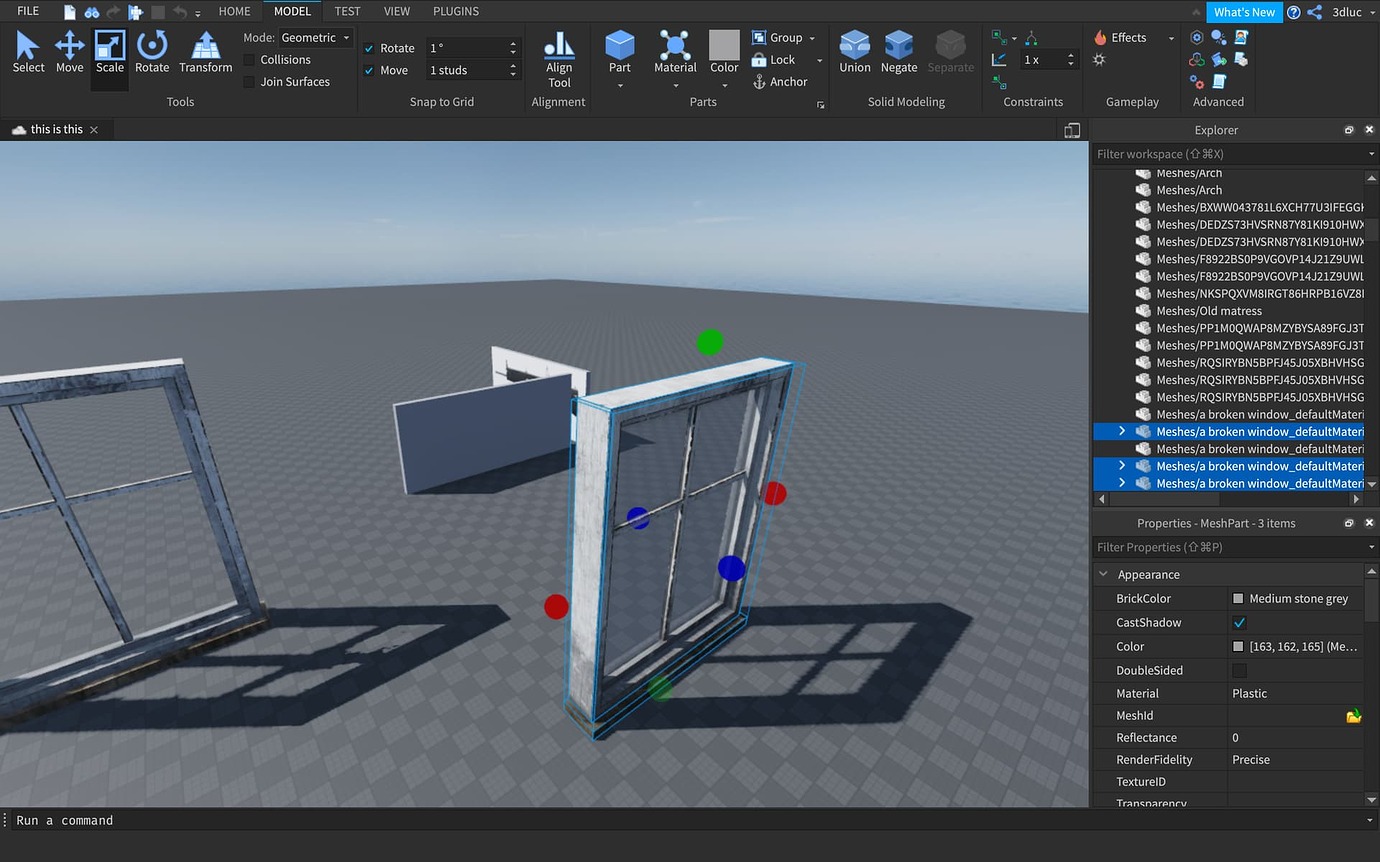 Yellow outline preventing me from scaling down - Building Support ...