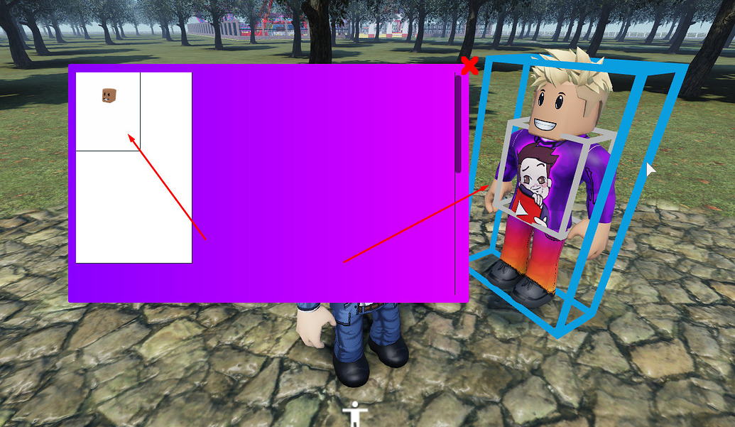 Viewport Frame Is Only Showing Characters Head Scripting Support Developer Forum Roblox 