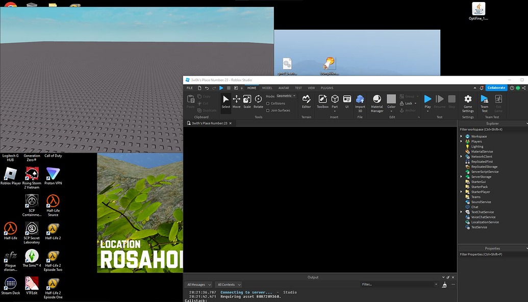 Studio render screen is not attatched to the window - Game Design ...