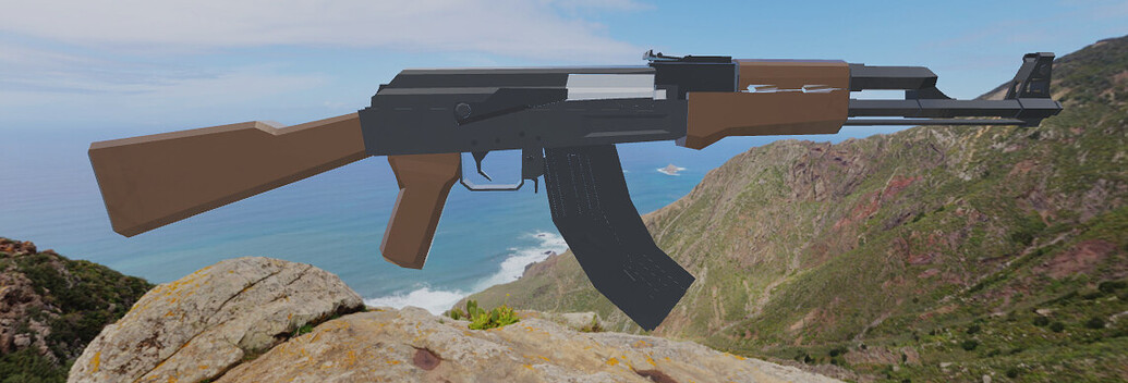 Free low-poly ak47 model - Community Resources - Developer Forum | Roblox