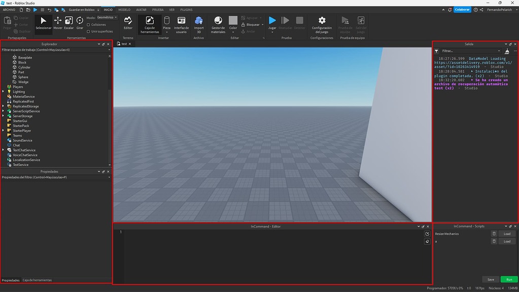 Any plugin or model for In-game explorer, properties, output & command bar windows? - Creations ...