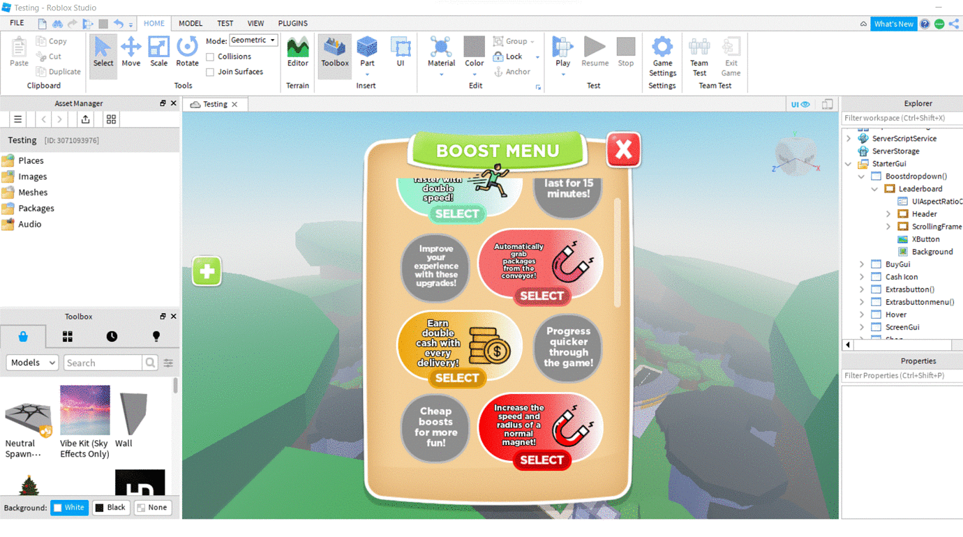 Overlapping issue on scrolling UI - Art Design Support - Developer Forum | Roblox