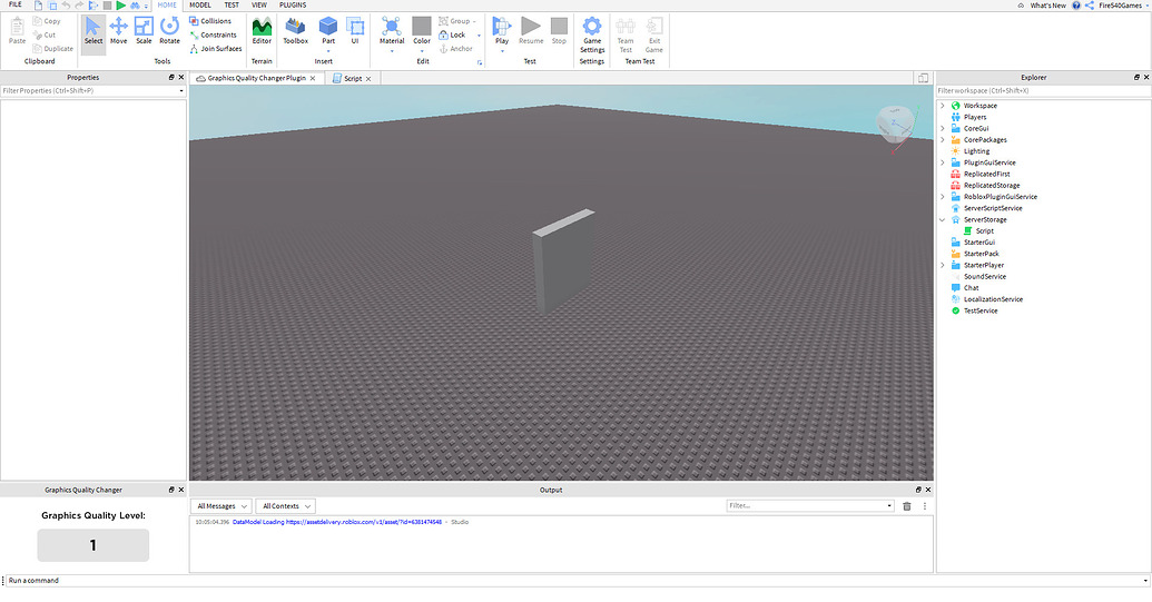 Graphics Quality Changer Plugin - Community Resources - Developer Forum ...