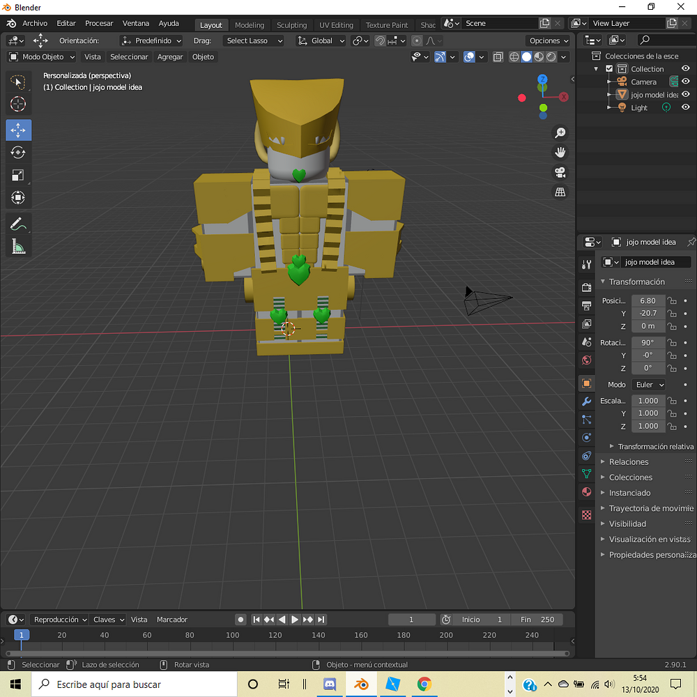 The World Stand (idea of a back accessory) - Creations Feedback ...