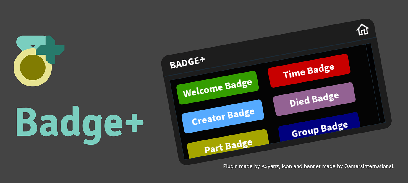 Badge+ | Badges made easier - Community Resources - DevForum | Roblox