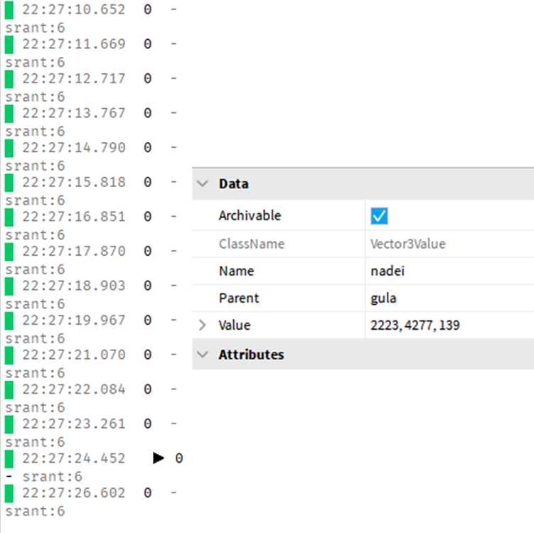Severscript doesnt catch Vector3value changed - Scripting Support - Developer Forum | Roblox