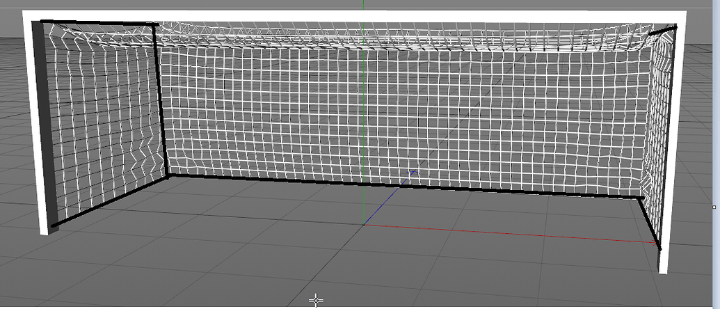 Rate my football (soccer) goal 3d model / how can I improve it? - Art ...
