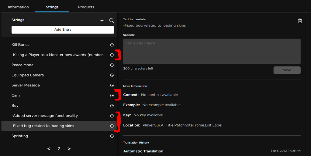 How to get rid of strings no longer used in game in the Localization menu? - Game Design Support ...