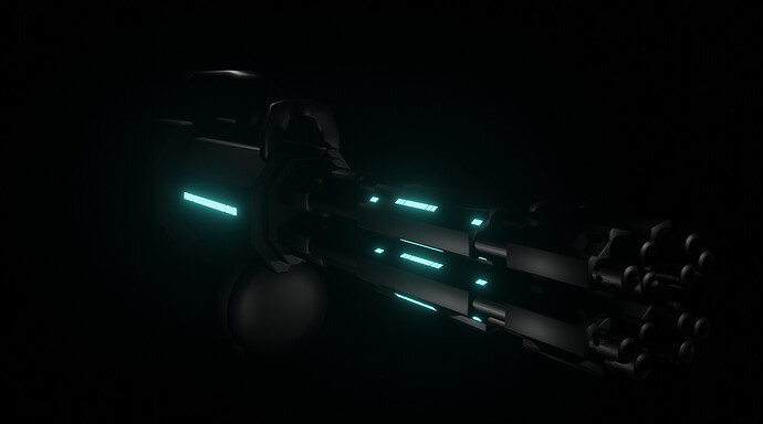 3D Modeling / 12 Barrel Chaingun - Creations Feedback - Developer Forum ...