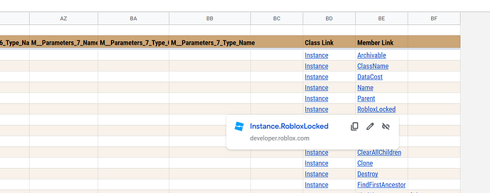 The Roblox API Spreadsheet - Community Resources - Developer Forum | Roblox