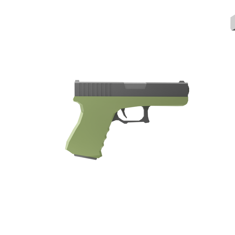 Feedback on basic low poly Glock model - Art Design Support - Developer ...