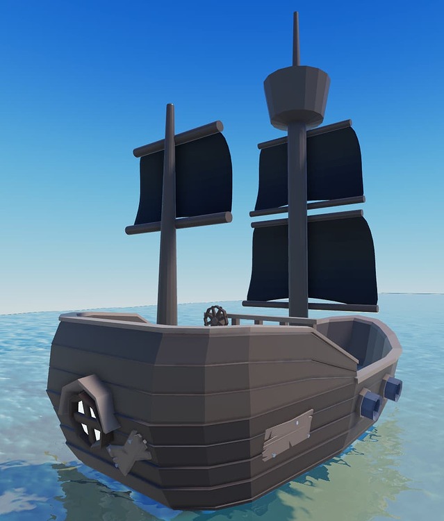 Low-Poly Pirate Ship Model - Creations Feedback - Developer Forum | Roblox