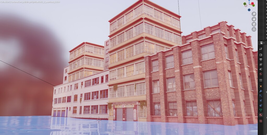 Low Poly Buildings with Realistic Texture - Building Support ...