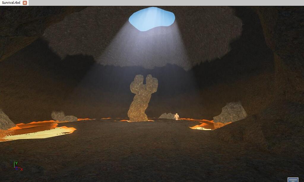 The inside of my volcano - Creations Feedback - Developer Forum | Roblox