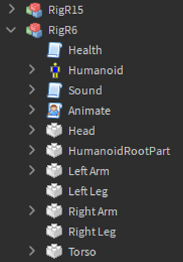 Converting character rigs in-game without affecting the StarterPlayer or Animate script ...