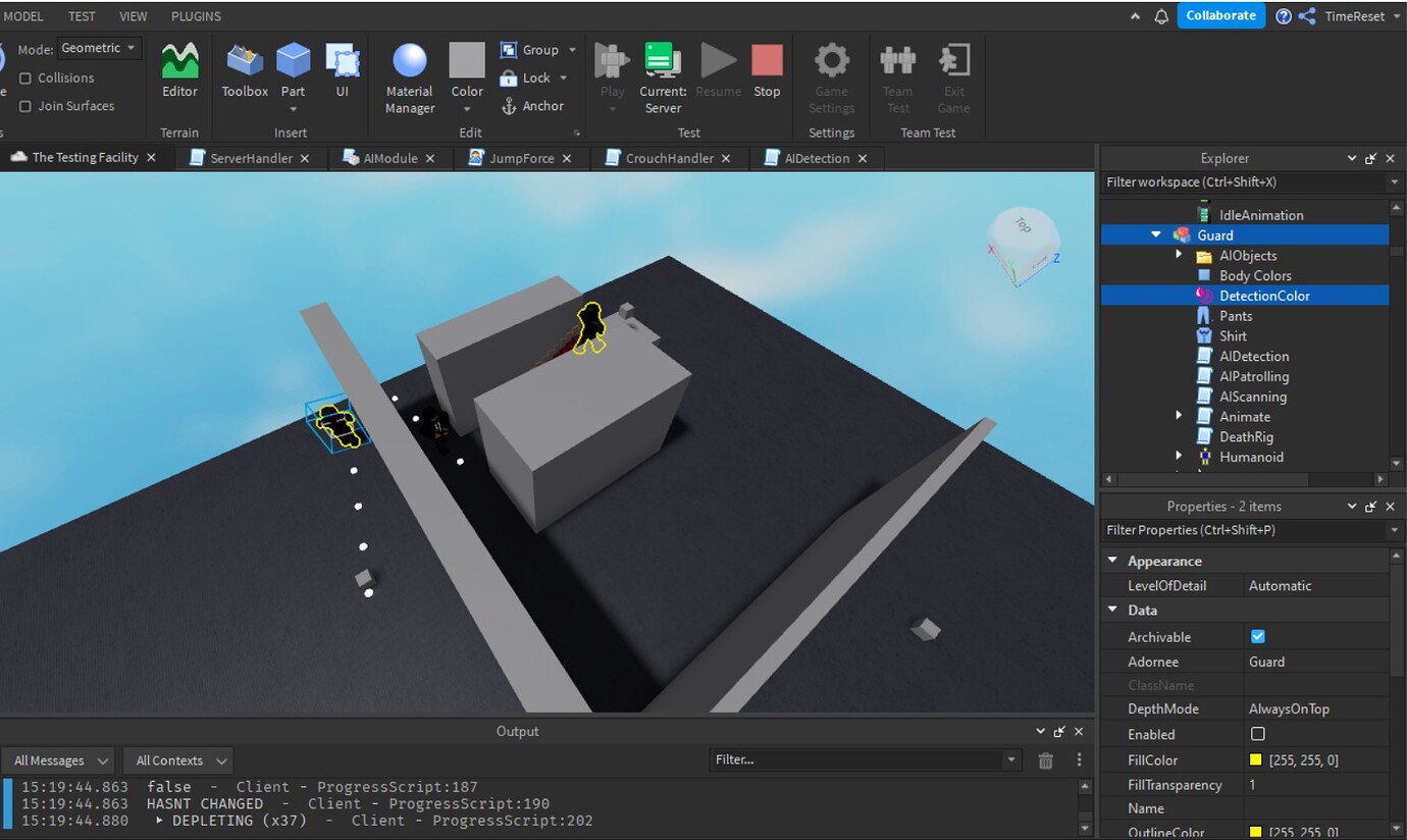 Highlights not working at all sometimes - Engine Bugs - Developer Forum | Roblox