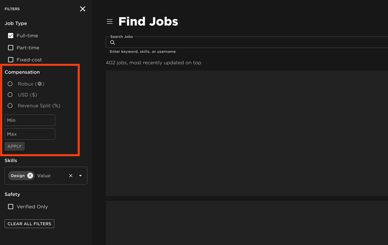 Team Pages, Compensation Filtering, and Moderation Improvements on ...