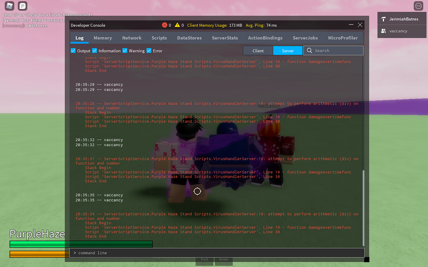 Damage OverTime not working - Scripting Support - Developer Forum | Roblox