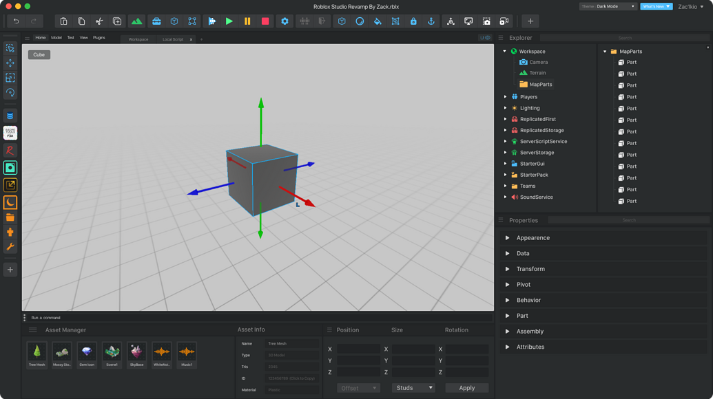 [Concept] Roblox Studio UI Revamp - Creations Feedback - Developer ...
