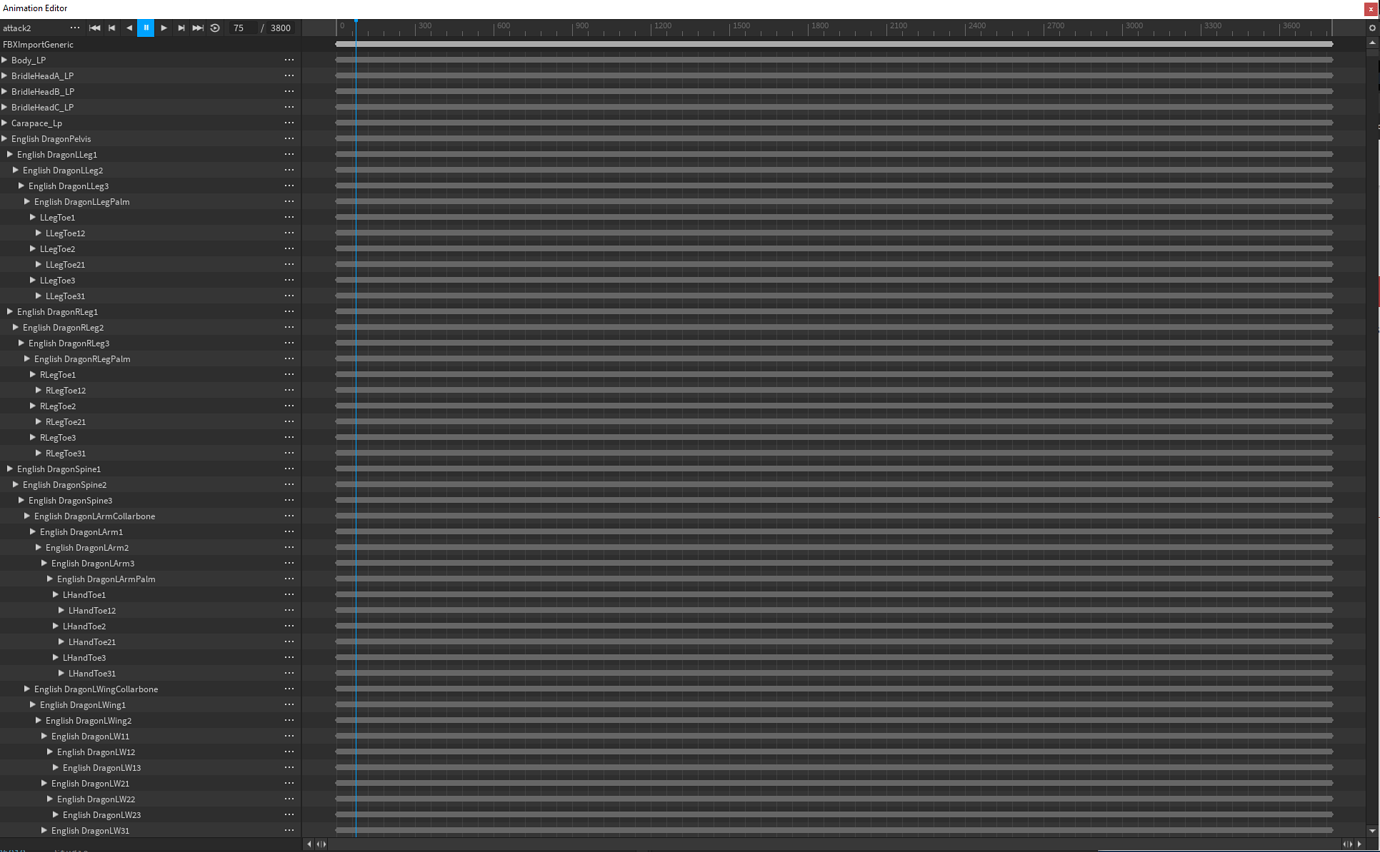 Splitting single imported animation into multiple animation clips ...