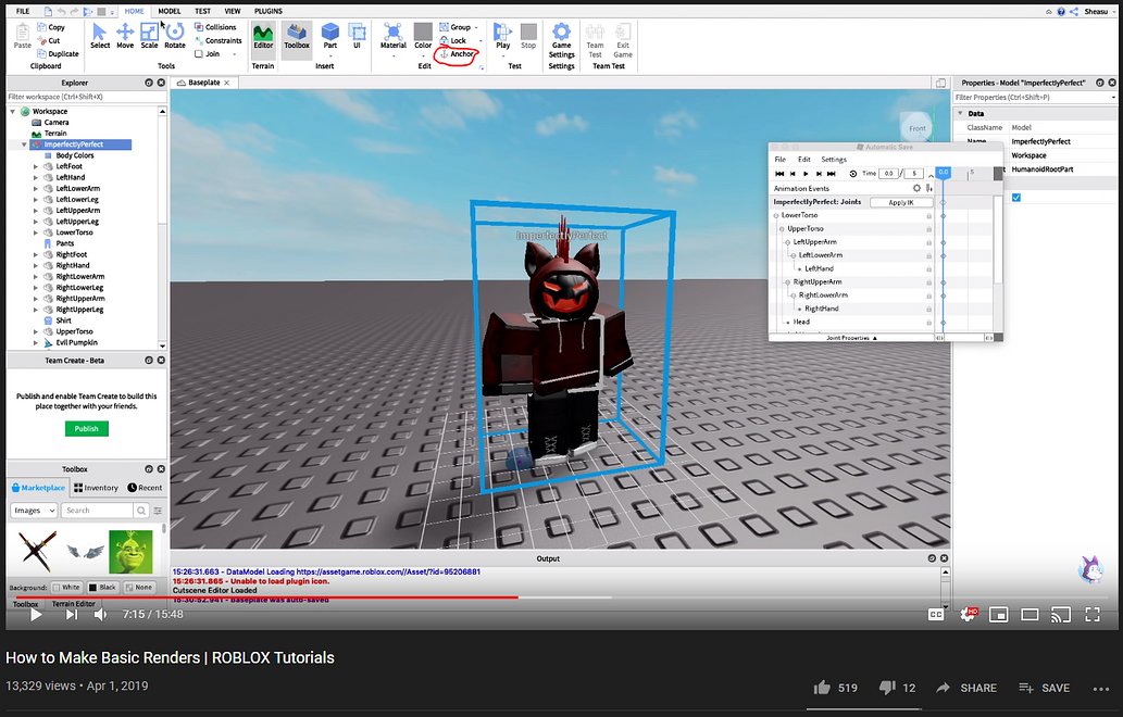 Anchoring a pose with the Animation Editor no longer works? - Art ...
