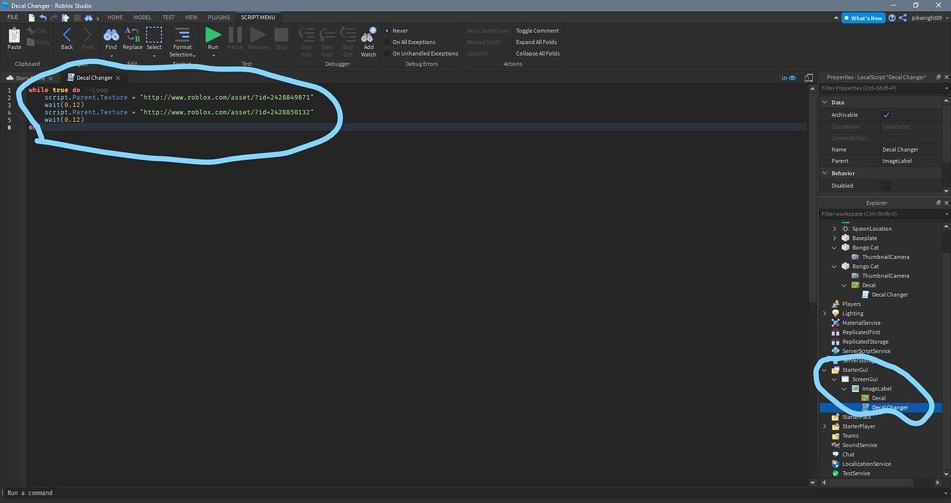 How to apply a GIF to screen GUI - Scripting Support - Developer Forum | Roblox