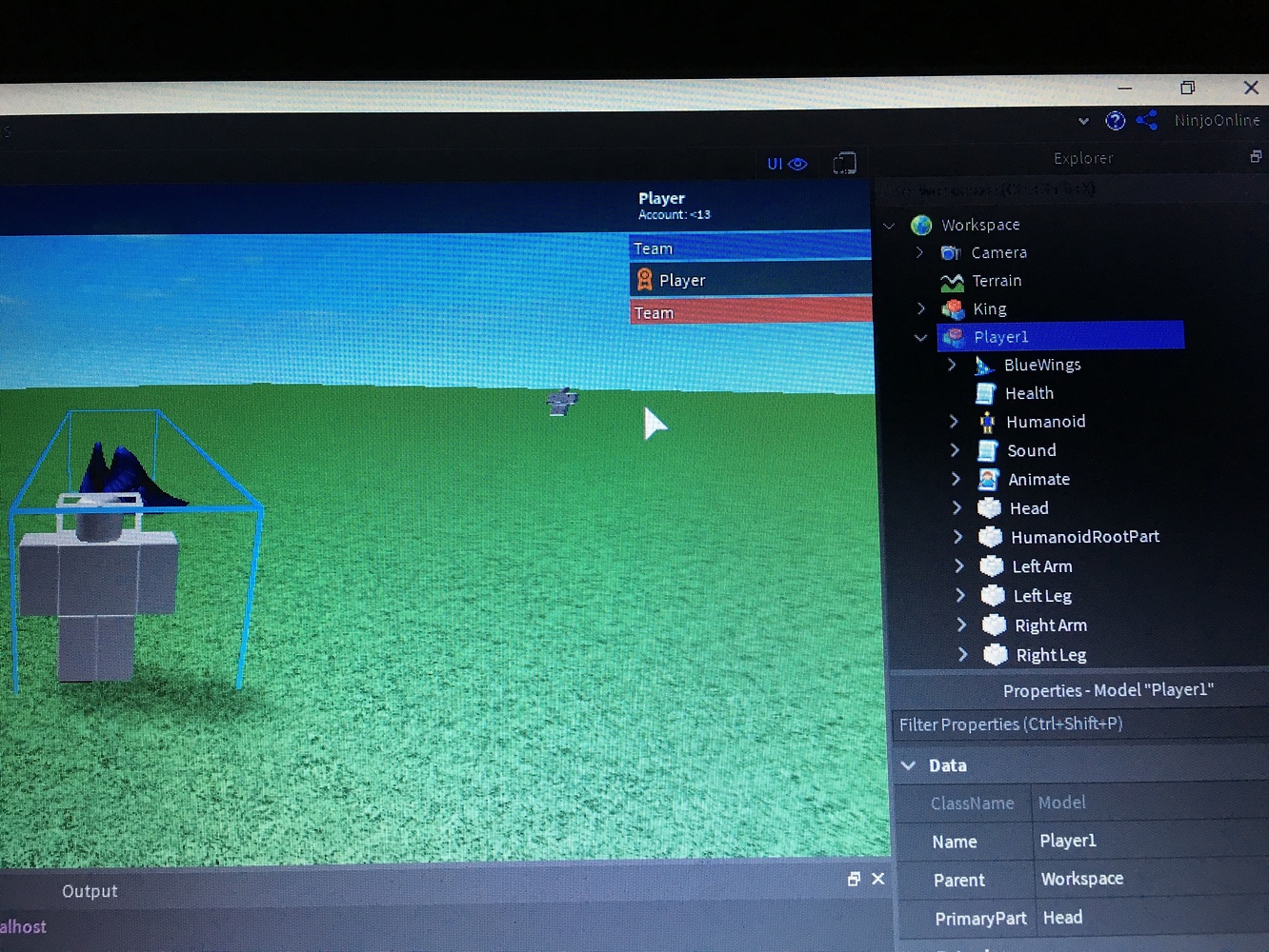 Trying to insert assets into a character model inside CurrentCamera - Scripting Support ...