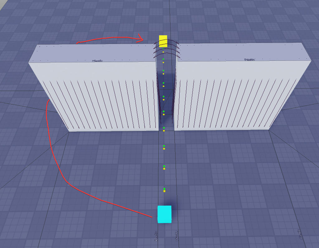 PathfindingService computes paths through areas too small for agents to ...