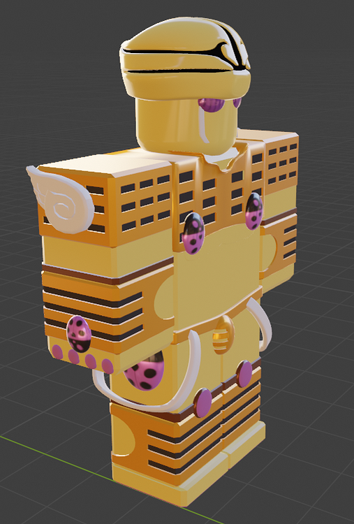 JJBA - Gold Experience Model - Creations Feedback - Developer Forum ...