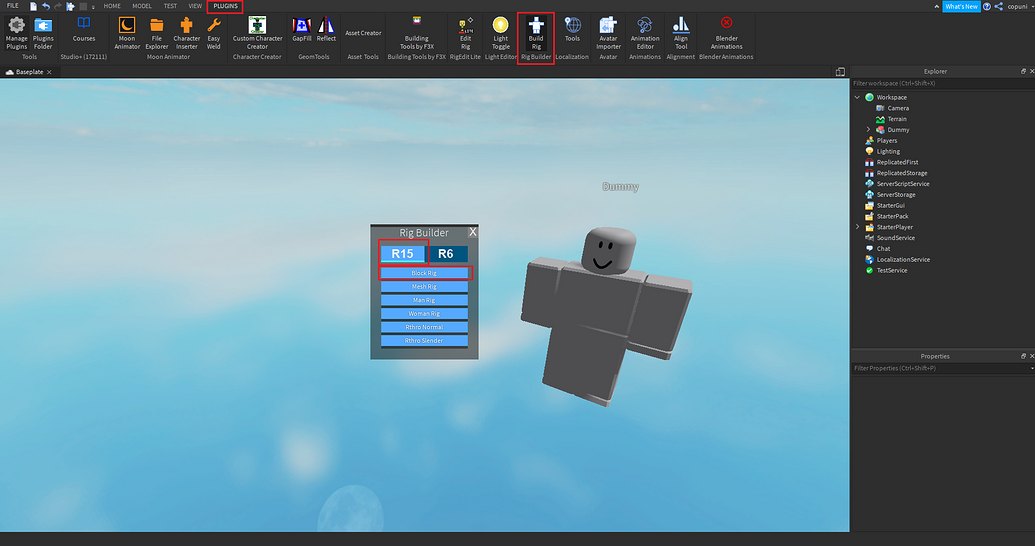 Setting up an R15 Block Rig for Modelling (Blender 2.8x+) - Community ...
