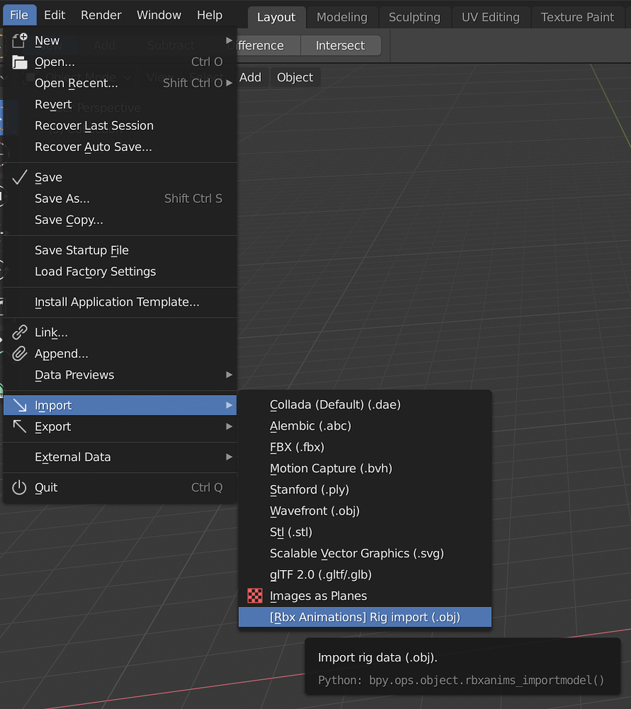 Blender rig exporter/animation importer - Community Tutorials ...