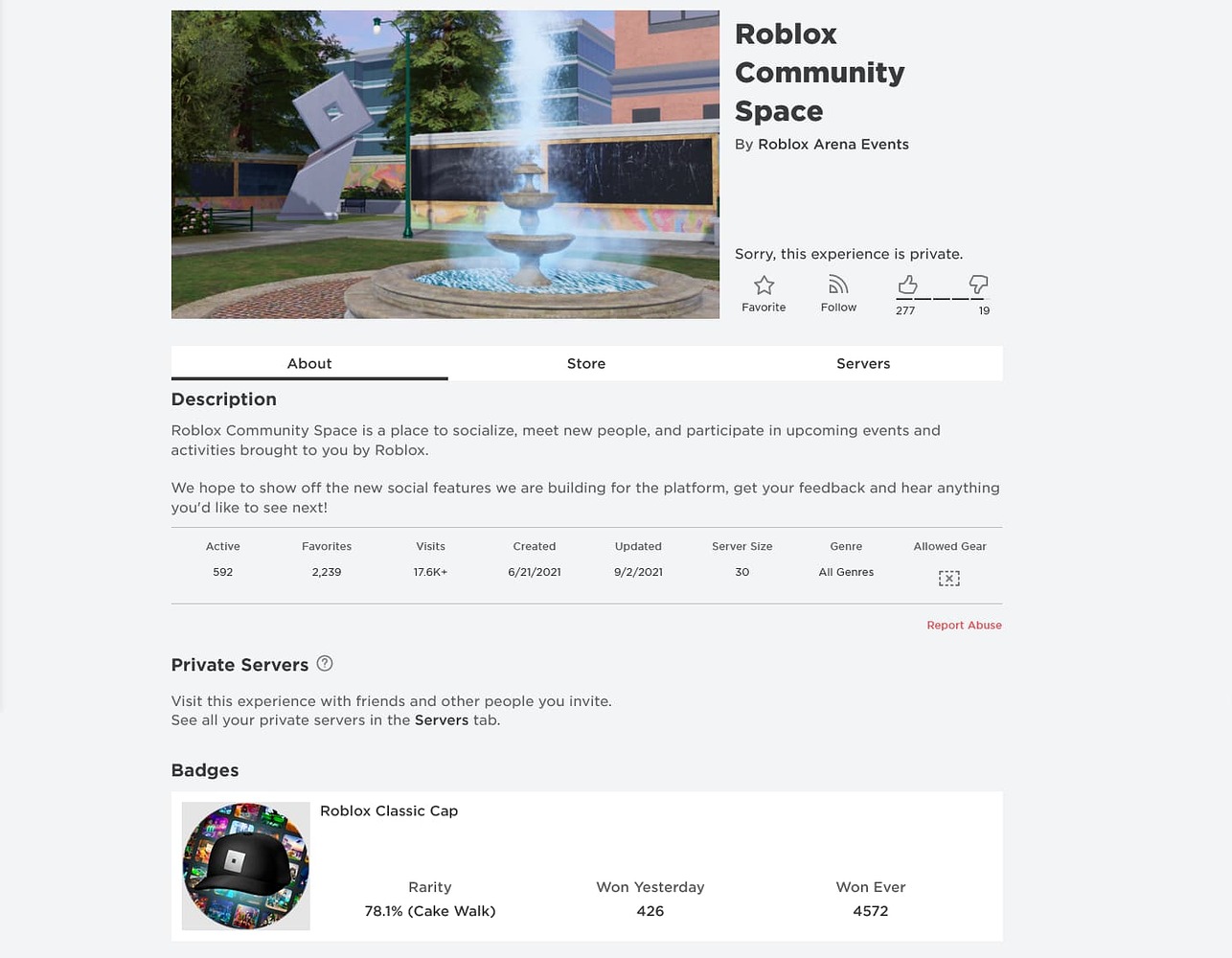Roblox Community Space: A Vision of Social Experiences on Roblox ...
