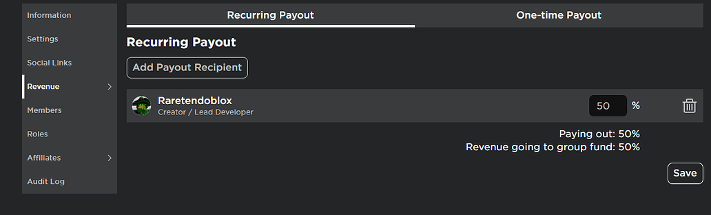 If You Publish Your Game Under Your Group, Does The Revenue Of The Game ...